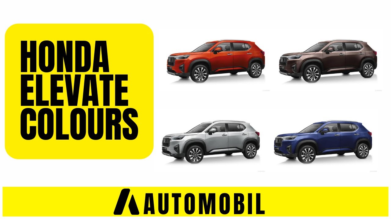 New Honda Elevate All Colours Options To Choose | Colours Revealed ...