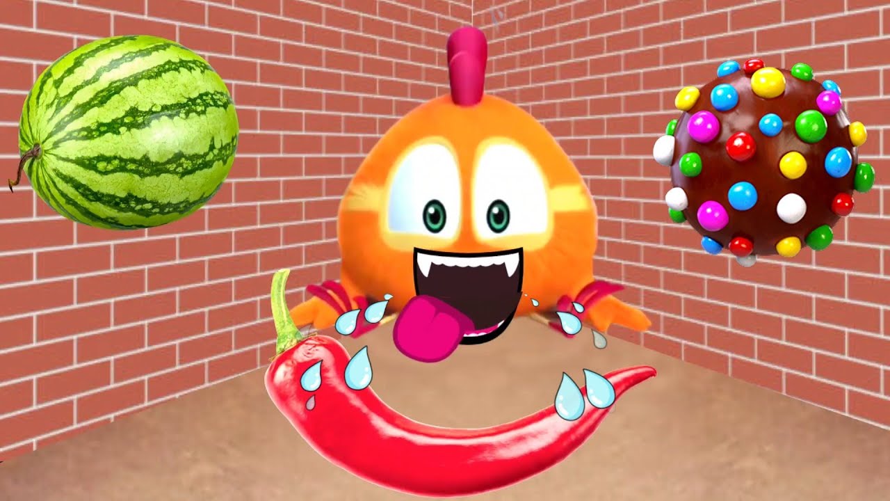 Chukpa bird watermelon chilli candy funny video scfunplay - YouTube