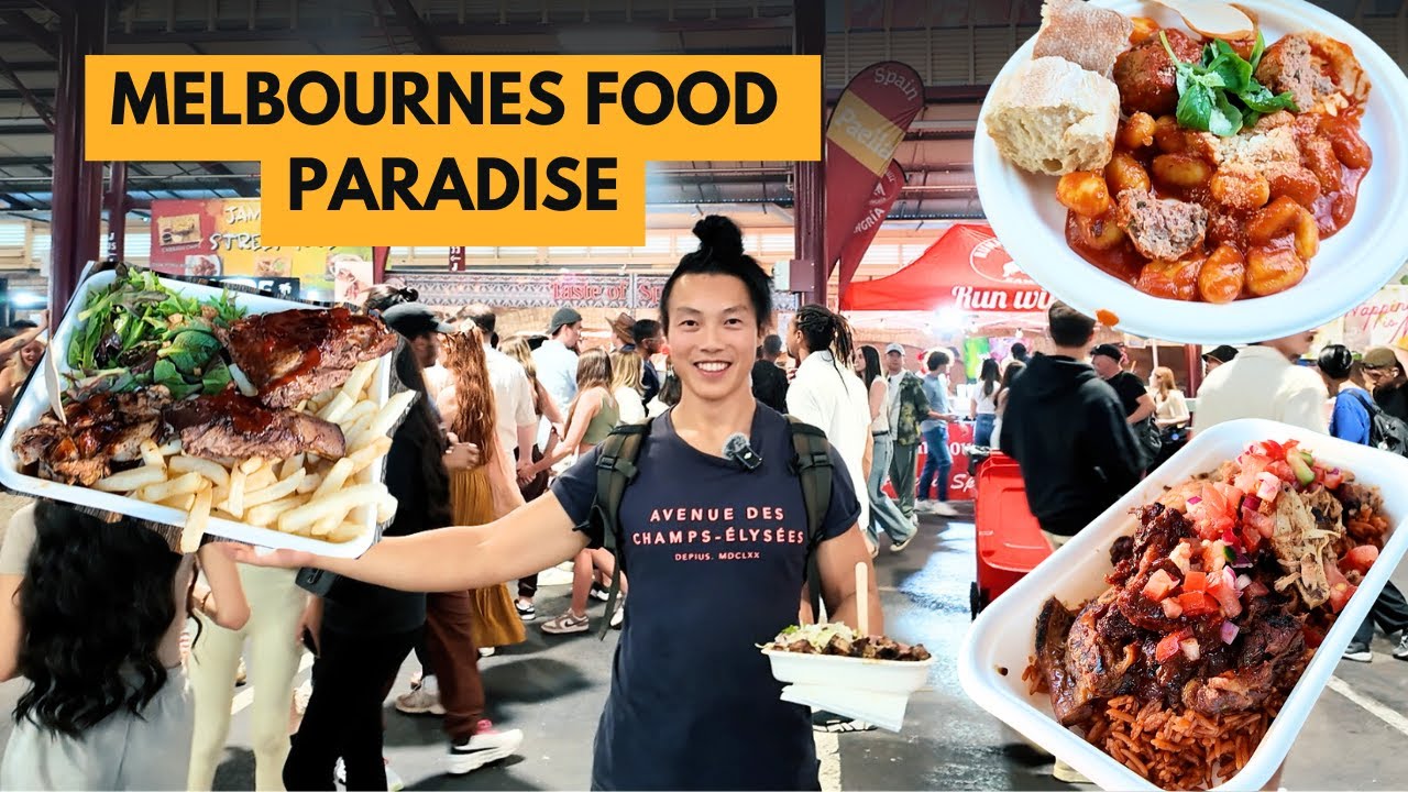 Melbourne Summer Night Market at world FAMOUS Queen Vic Market | Food ...