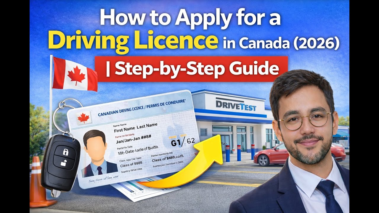 How to Apply for a Driving Licence in Canada (2026) | Step-by-Step ...