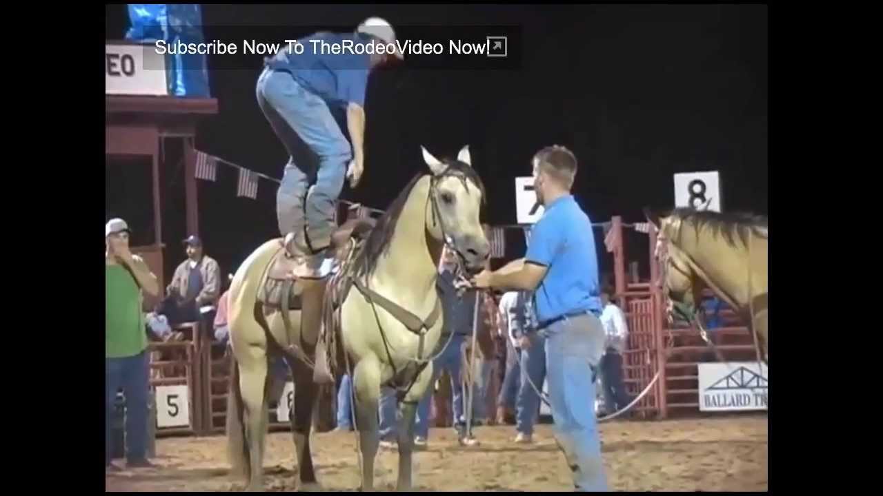 Backflip from horse - YouTube