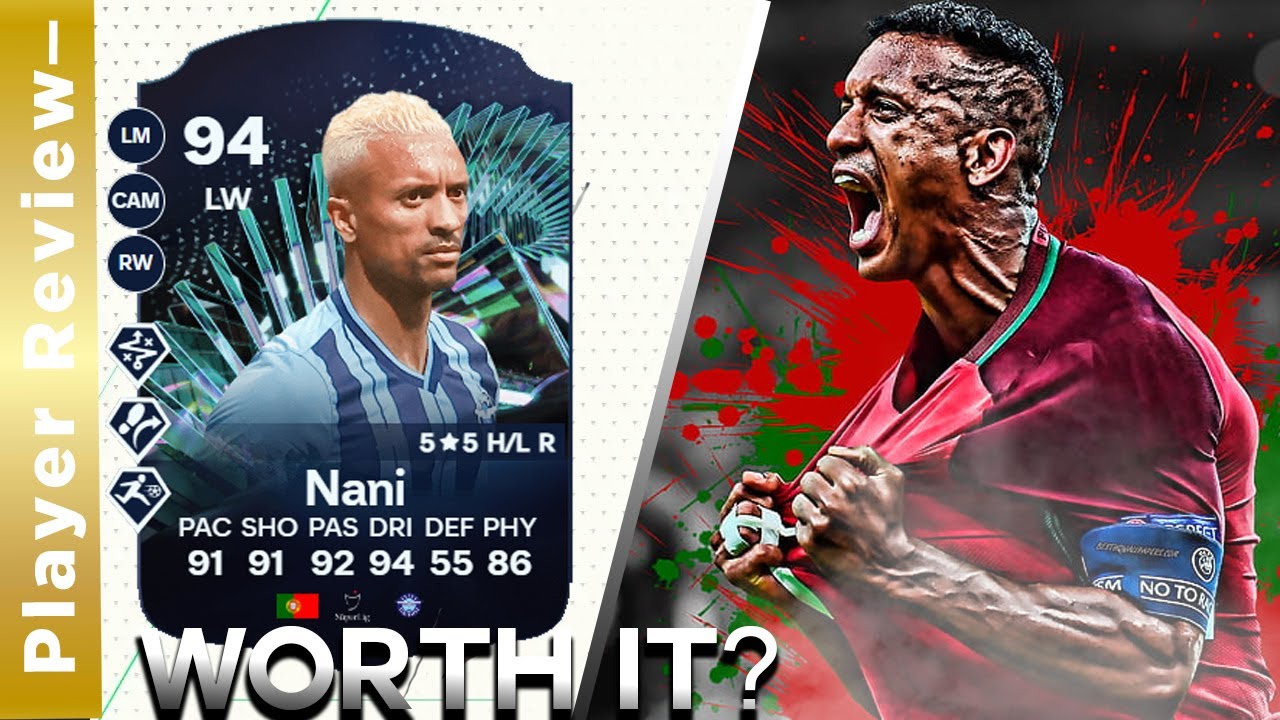 Super DISAPPOINTED 😥! 94 Rated TOTS Moments NANI Player Review! EA FC24 ...