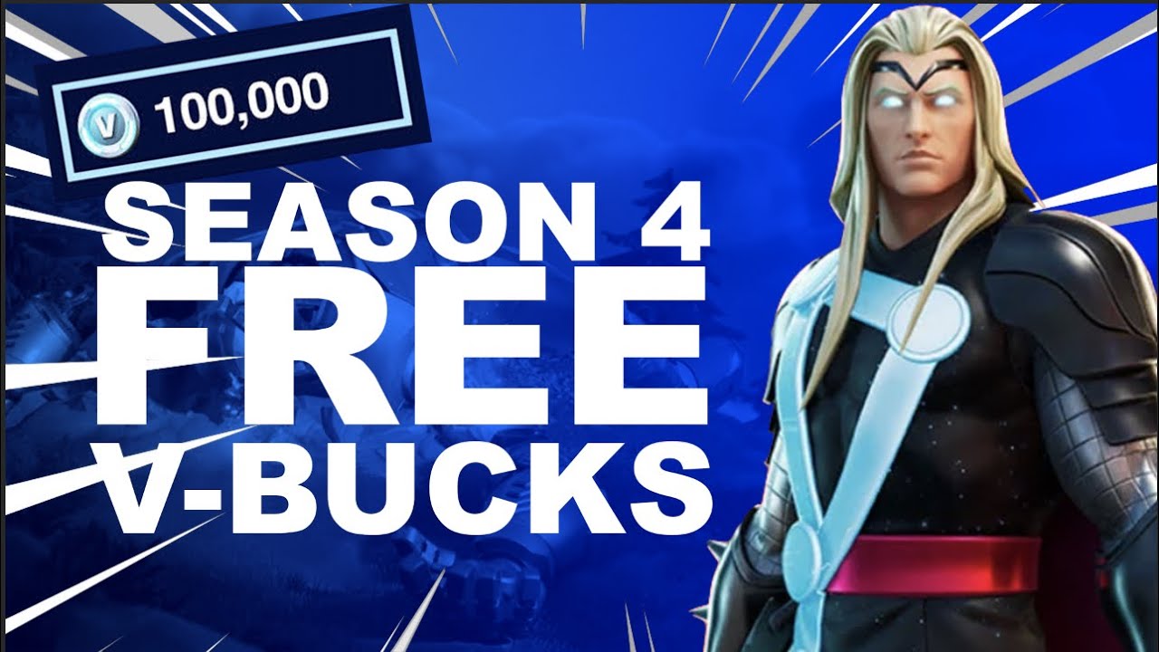 How to Get FREE V-Bucks In Fortnite Season 4 | Fortnite Vbucks Hack ...