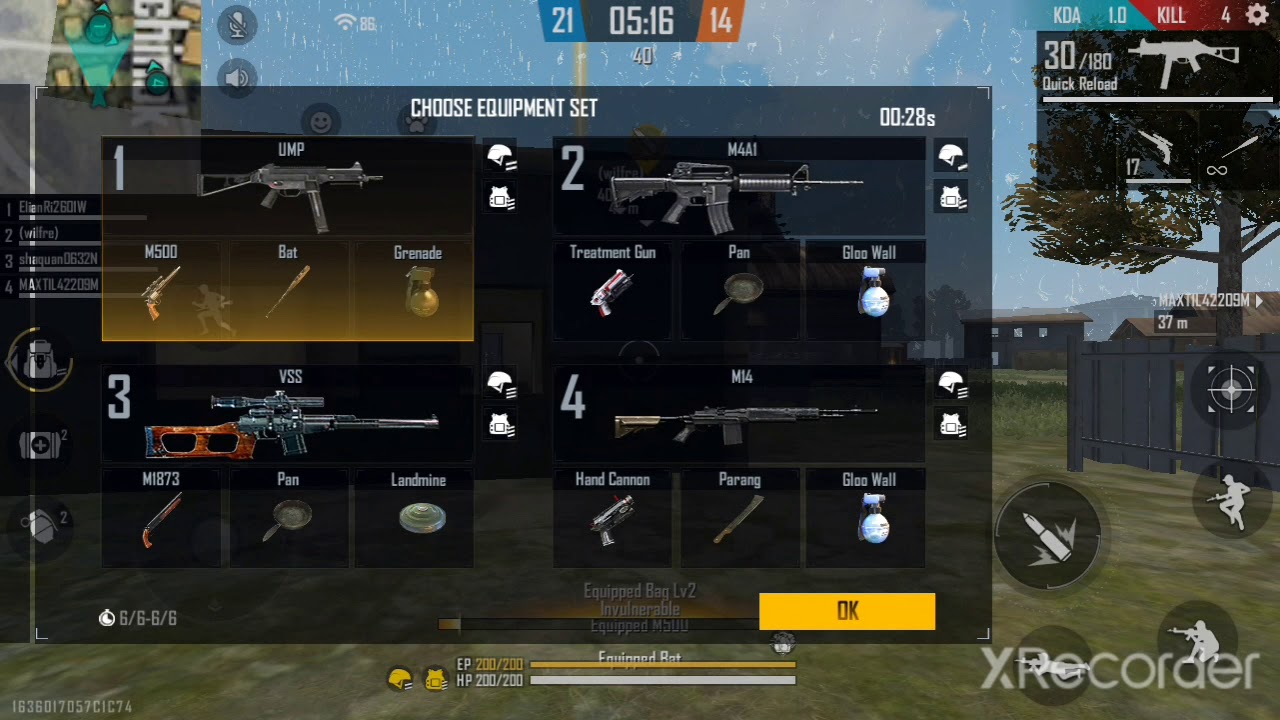Free fire gameplay [ part 1 ] first video. - YouTube