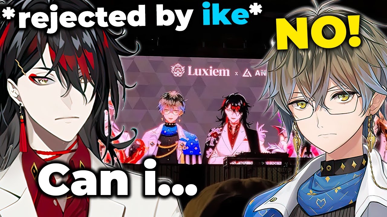 【LIVE SHOW IRL】poor Vox got Rejected by Ike live on stage (Anime ...