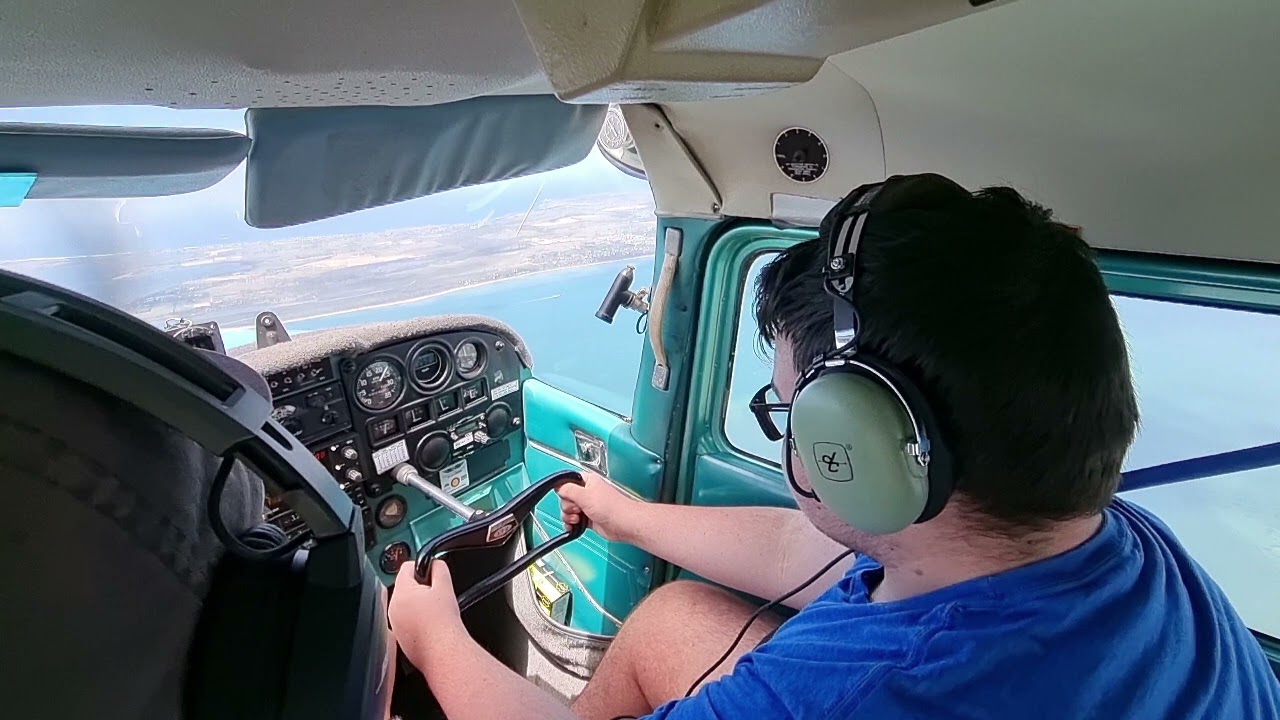 Carter flying a plane - YouTube