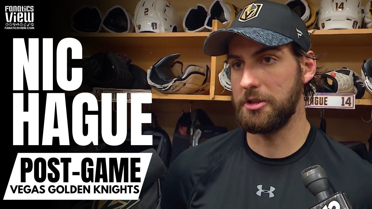 Nic Hague Responds to Dallas Stars "Dirty" Plays & Vegas Golden Knights ...