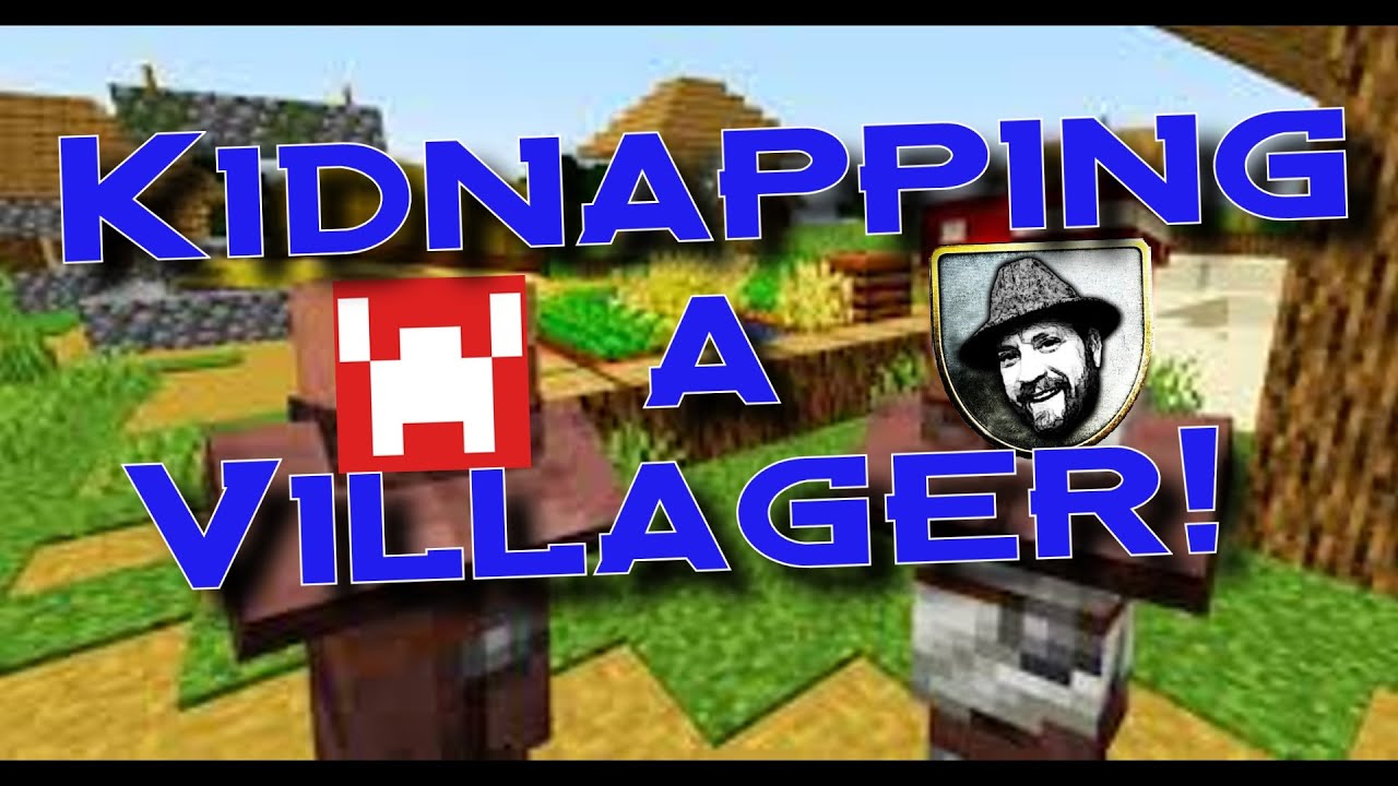 Kidnapping a Villager! Minecraft with Ze and Junkyard! - YouTube