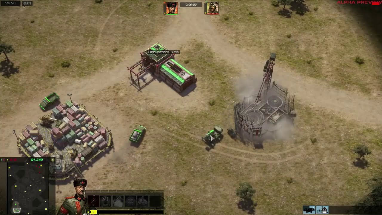 Command & Conquer 2013 Alpha Gameplay APA vs GLA oxin Trim,233 - YouTube
