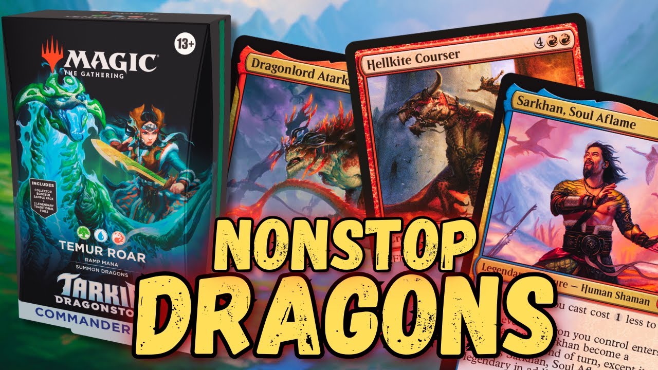 Unleash the POWER of Temur Precon in Tarkir Dragonstorm! - YouTube
