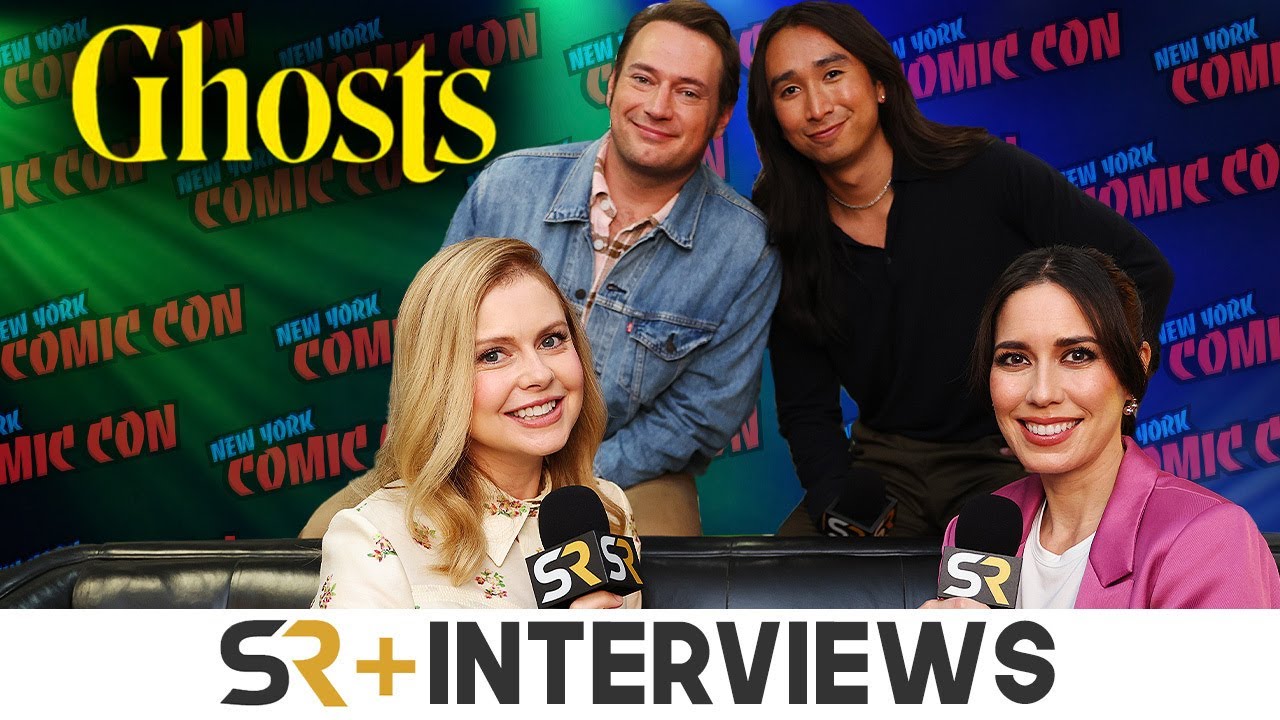 NYCC 2024: Ghosts Stars Praise Mary Holland As Patience & Tease Season 4 Arcs - YouTube