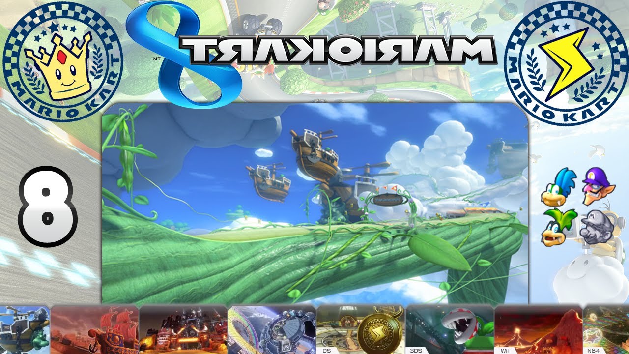 Let's Play FR HD MULTI Mario Kart 8 - Coupe Spéciale & Éclair Miroir ...