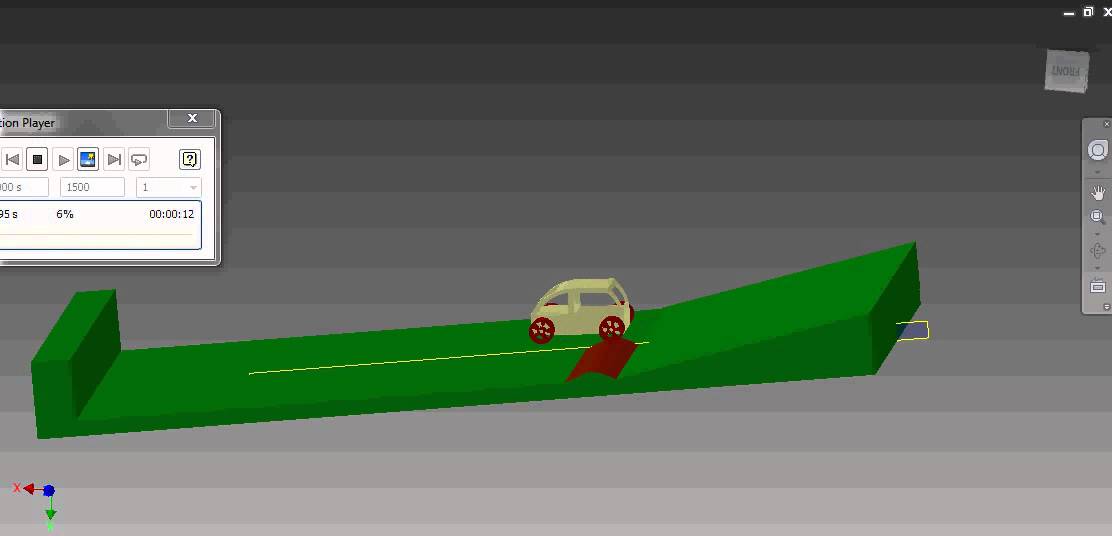 Dynamic Simulation of a Model Car - YouTube