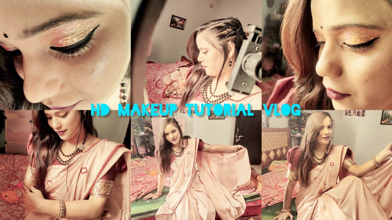best party'makeup tutorial for beginners |with gorgeous eye makeup ...