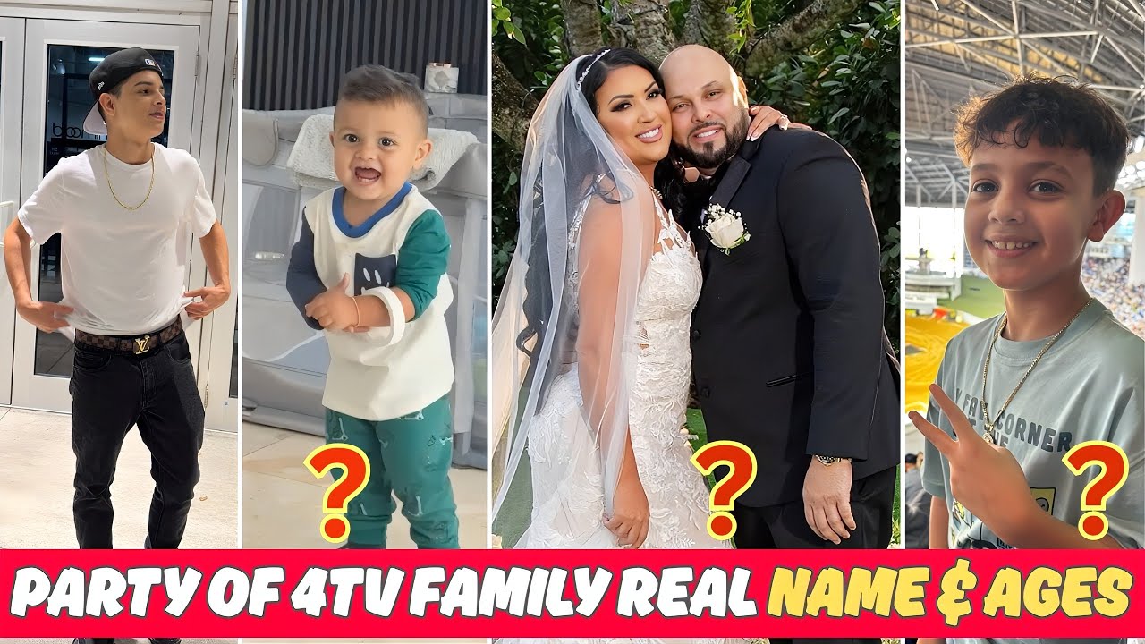 Party Of 4tv Family Real Name and Ages 2025 - YouTube