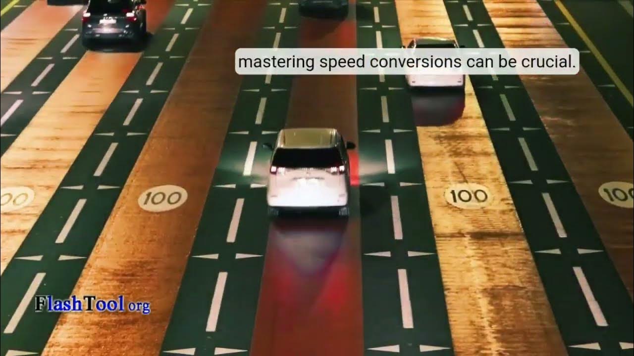 Mastering the Speed Conversion Calculator - Step-by-Step Guide - YouTube
