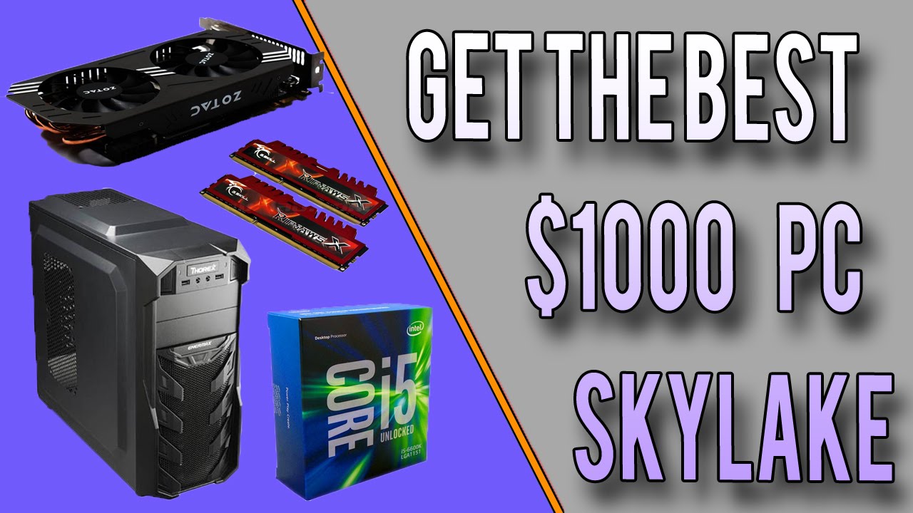 Build The BEST $1000 Gaming PC September 2015 - GTX 970 / i5-6600K ...