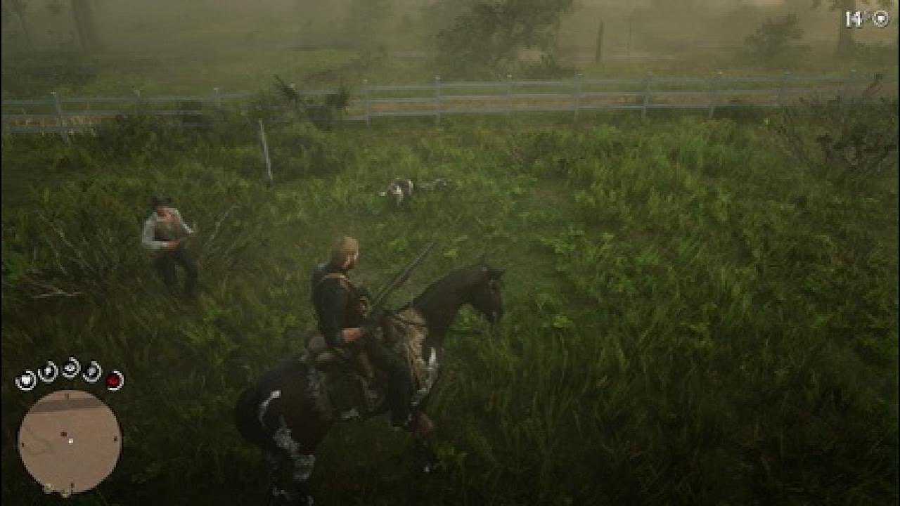 RDR2 - Dogs Playing - YouTube