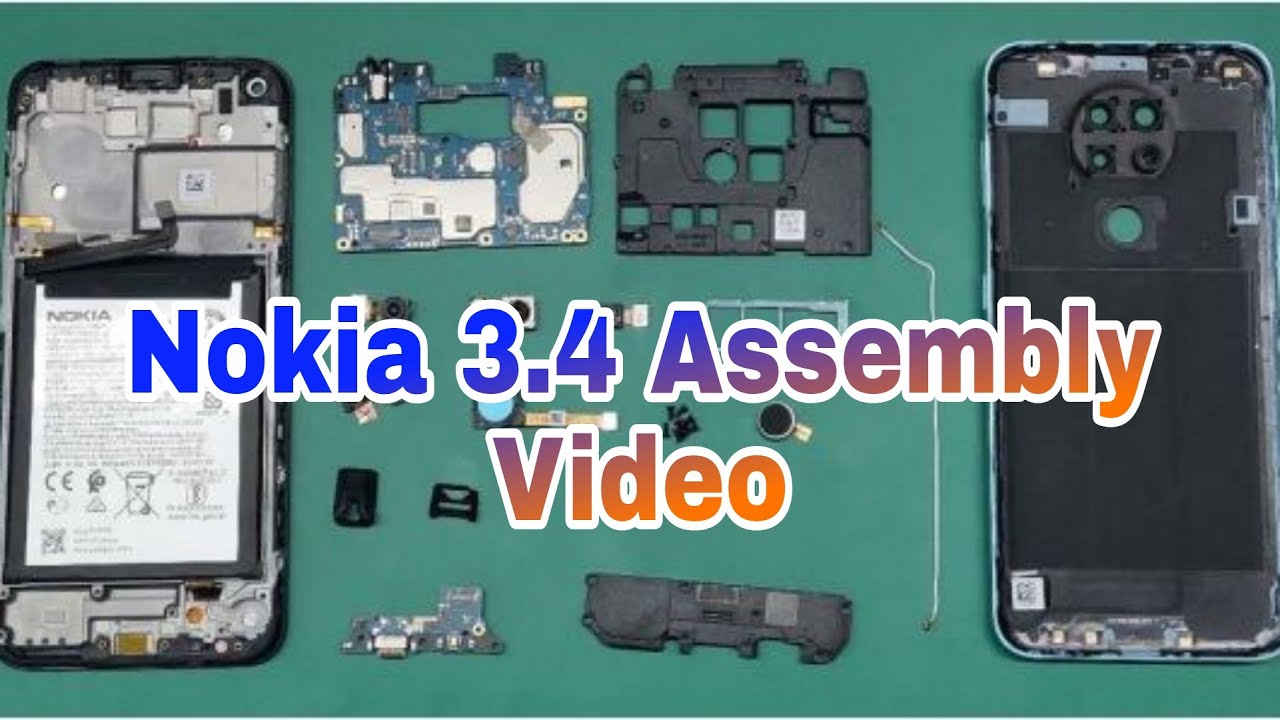 Nokia 3.4 Assembly video - YouTube