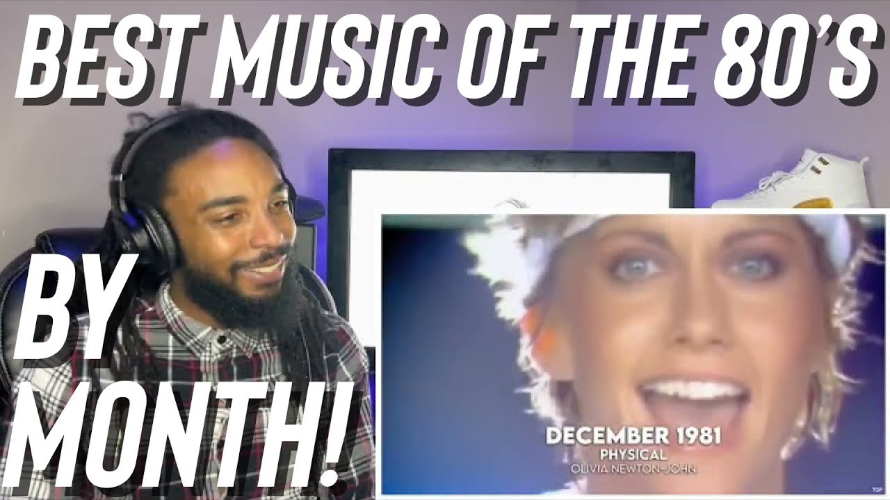 Rapper Reacts || Most Popular Song Each Month in the 80s (Reaction ...