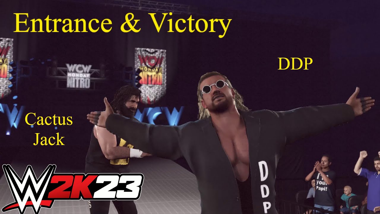 WWE 2K23 Custom Entrance & Victory DDP & Cactus Jack Classic Wrestlers ...
