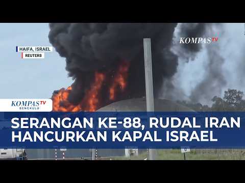 Serangan ke-88, Rudal Iran Hancurkan Kapal Israel