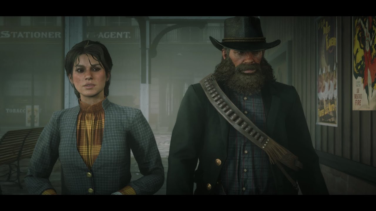 Arthur Meeting Mayor of St Denis and had a date with Mary - Red Dead ...