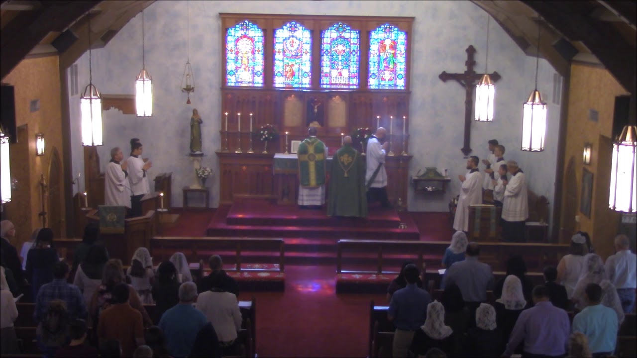 First Mass of Fr. Jason McCrimmon - Fifth Sunday after Trinity - July ...
