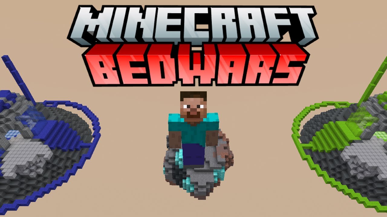 Minecraft Bedwars Gameplay - YouTube