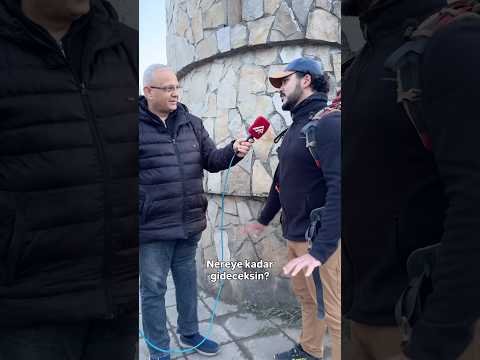 Türkiye’den Moğolistan’a yürürken🚶🏻‍♂️‍➡️Azerbaycan’da ünlü oldum😁❤️