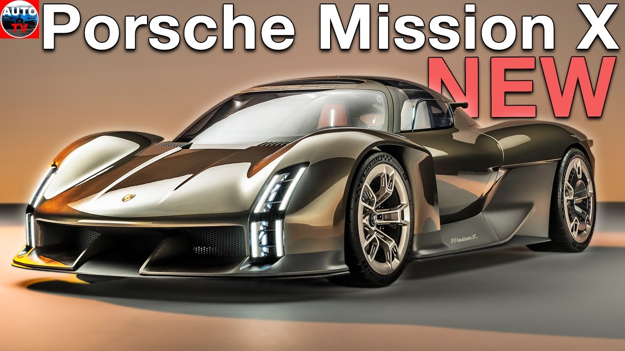 All NEW Porsche Mission X Concept - FIRST LOOK Premiere - YouTube