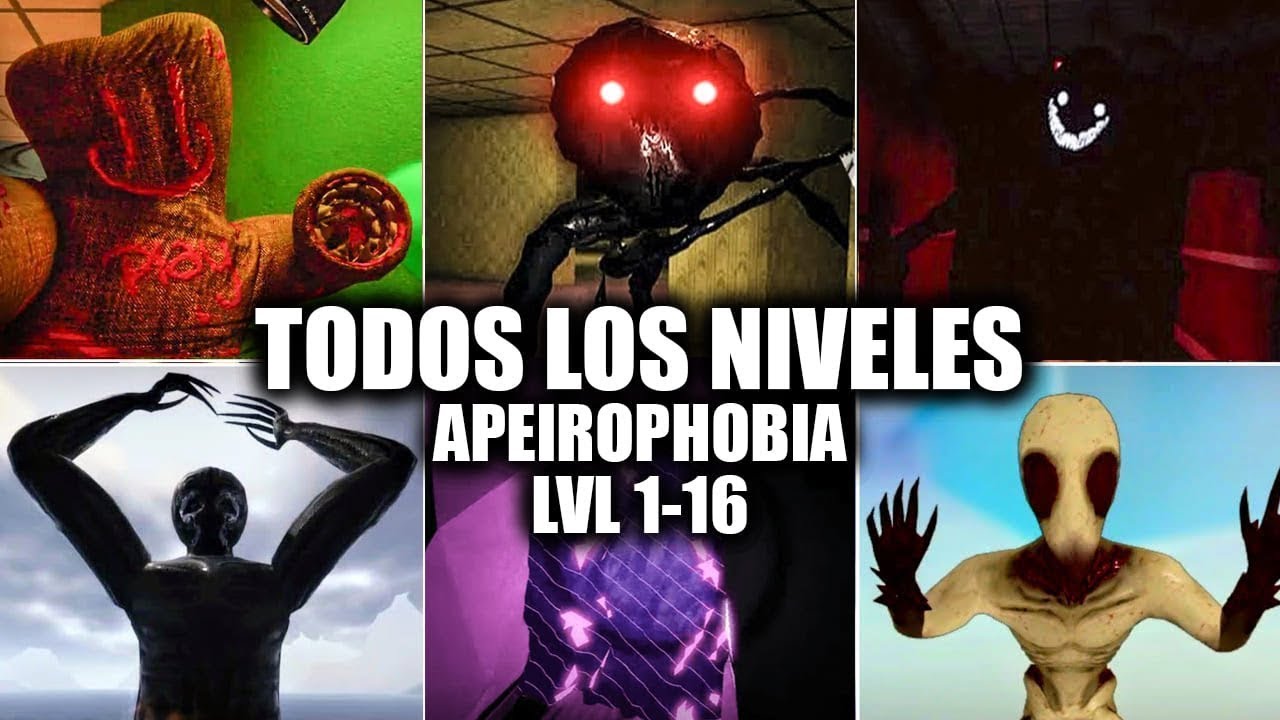 Apheirophobia 0-16 levels (full gameplay) | Guia en español - YouTube