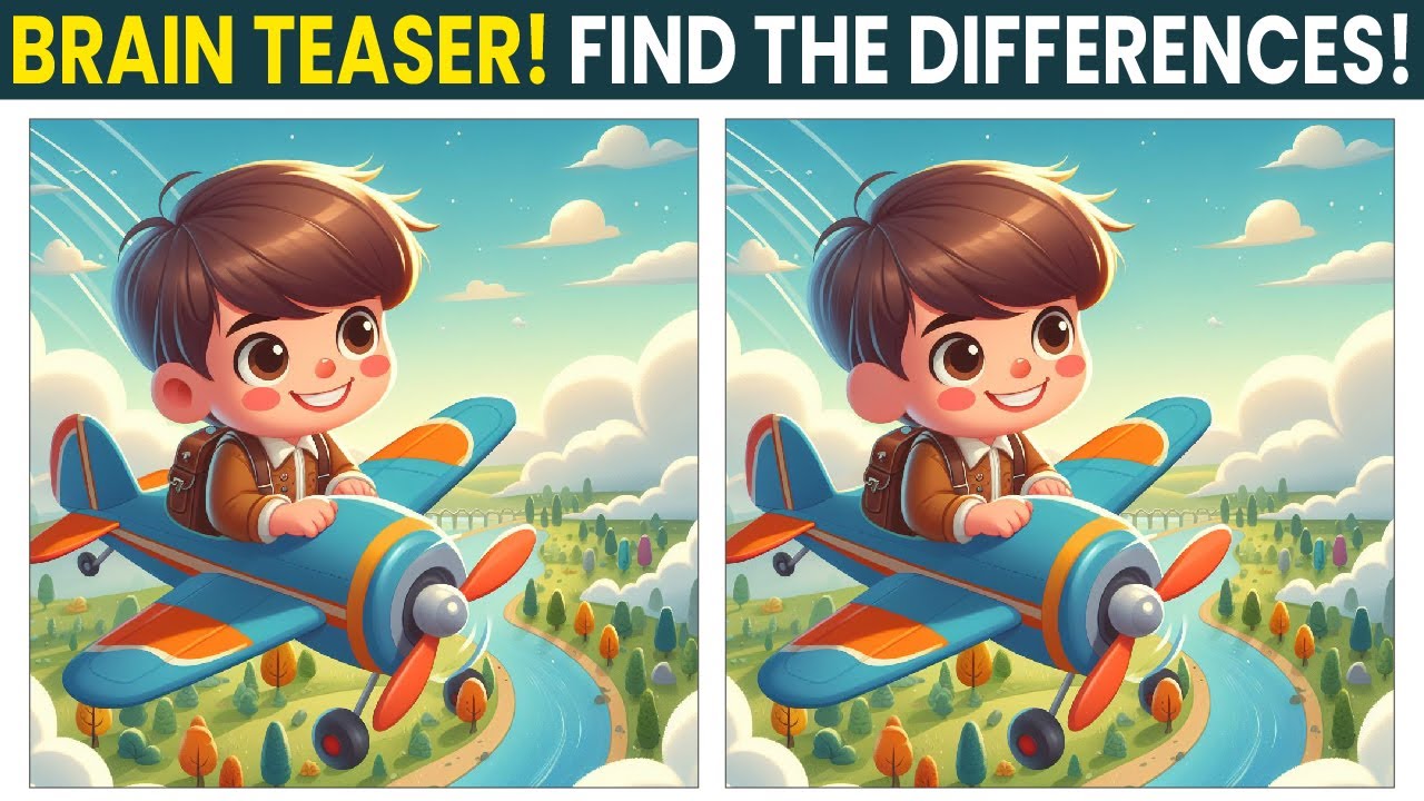 Brain Teaser! Find the Differences! - YouTube