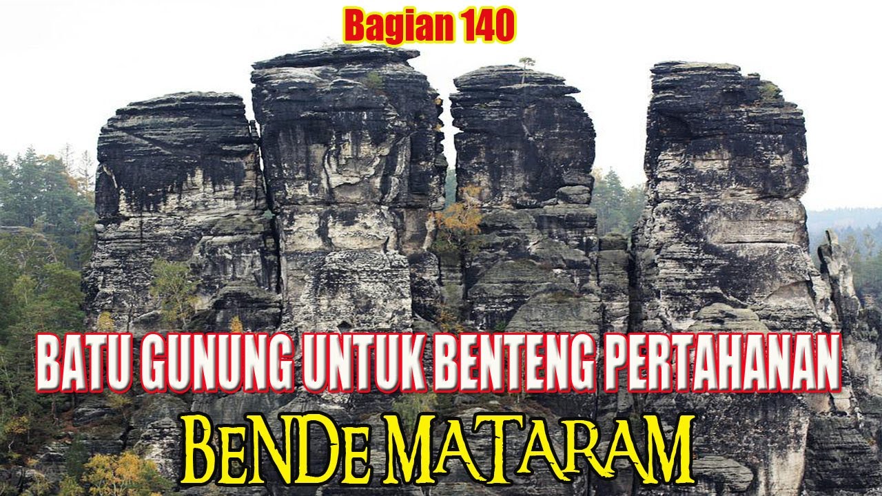 BENDE MATARAM - BATU GUNUNG UNTUK BENTENG PERTAHANAN - YouTube