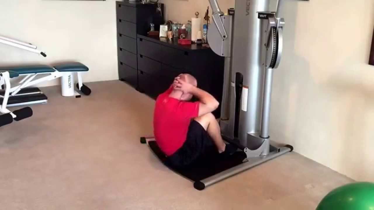 Sit-up w/ Hands Behind Head - YouTube