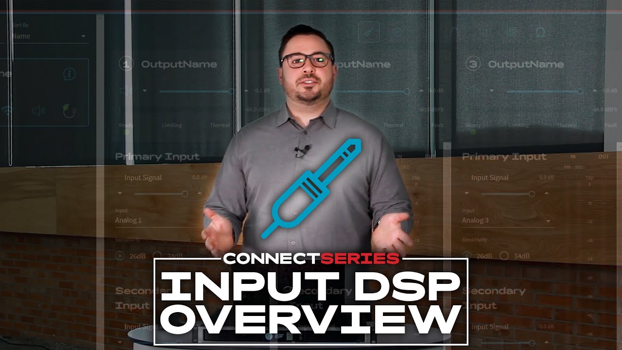 Connect Series: Input Section DSP Overview - YouTube