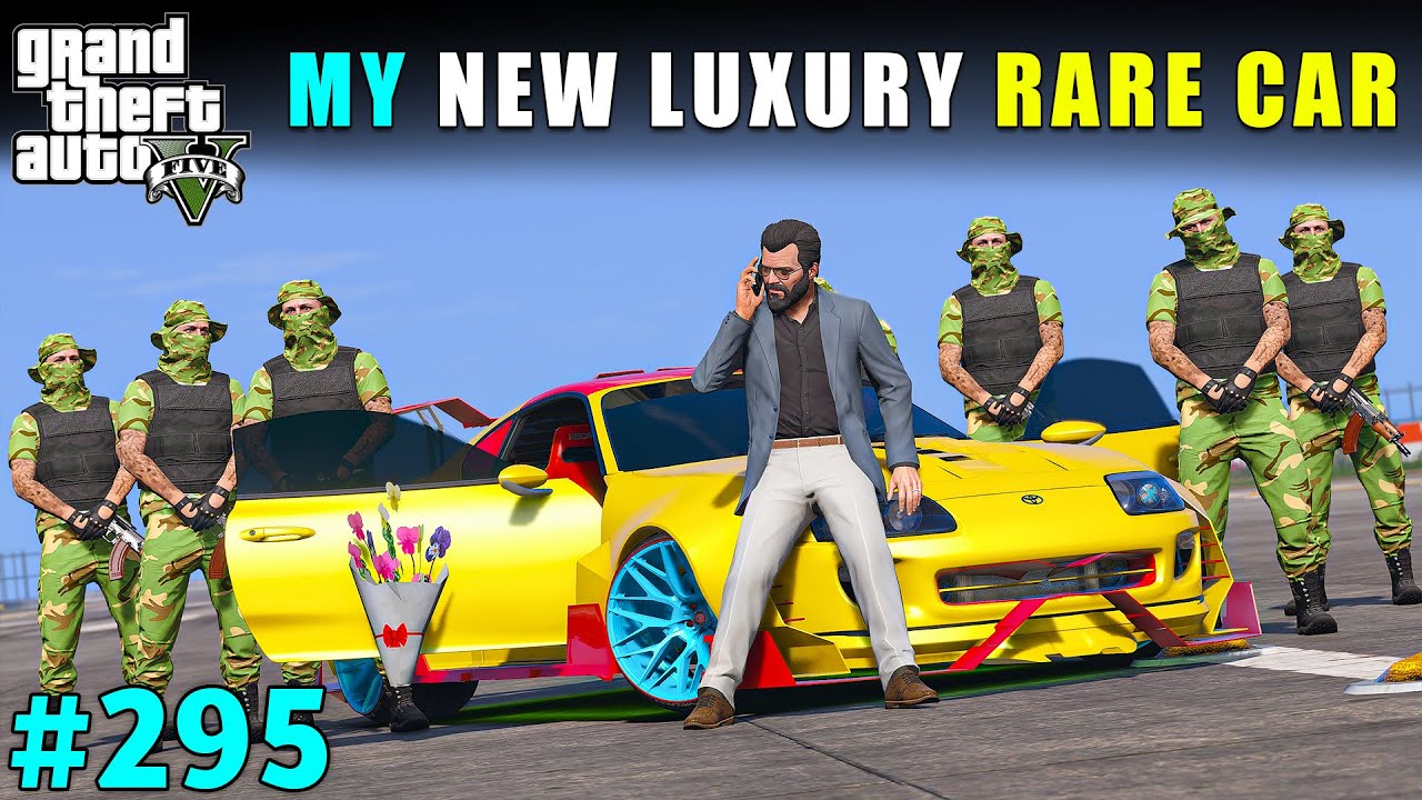 MICHAEL'S NEW RARE CAR AS A GIFT | GTA V GAMEPLAY #295 | GTA 5 - YouTube