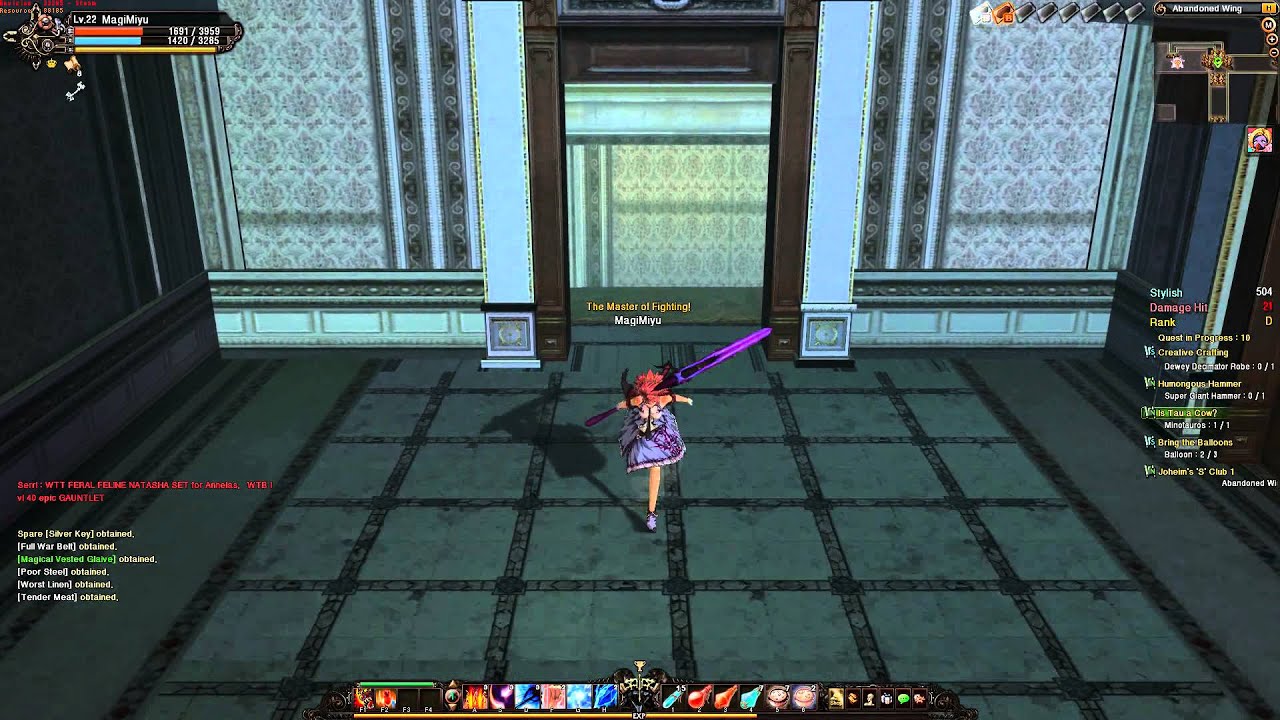 Rusty Hearts - Scythe Gameplay (Angela) - YouTube