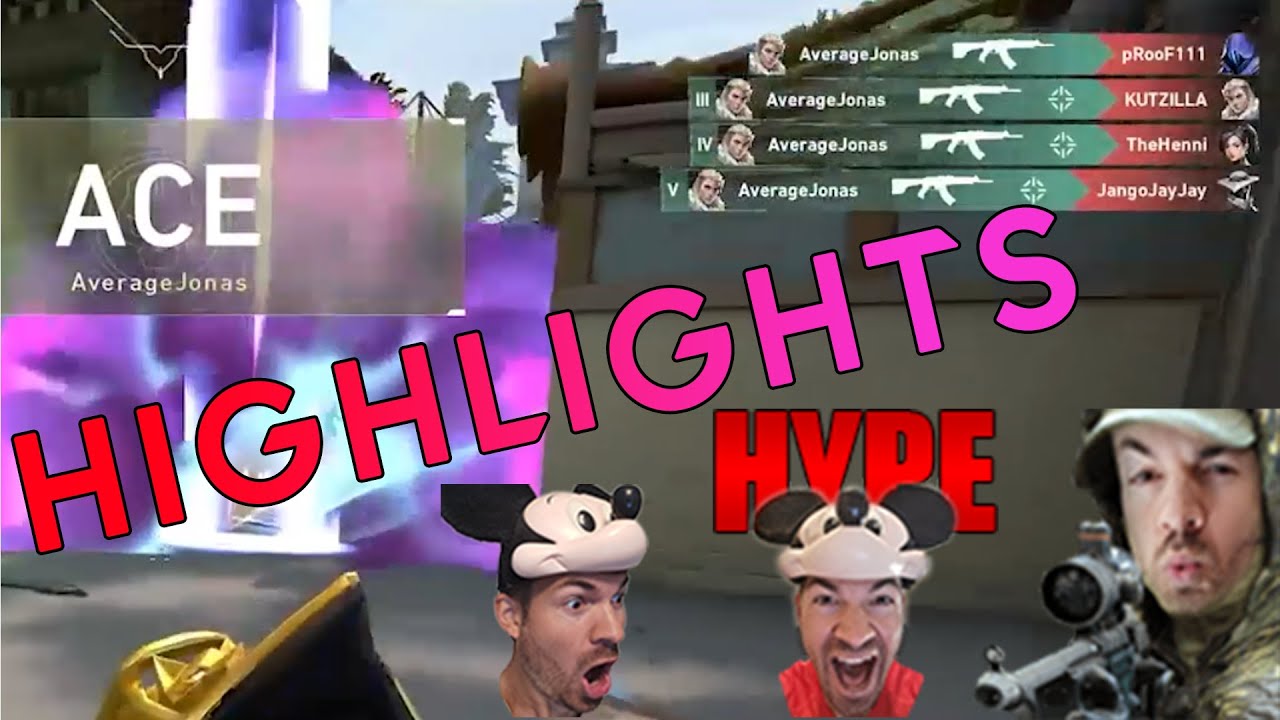 AverageJonas VALORANT HIGHLIGHTS! - YouTube