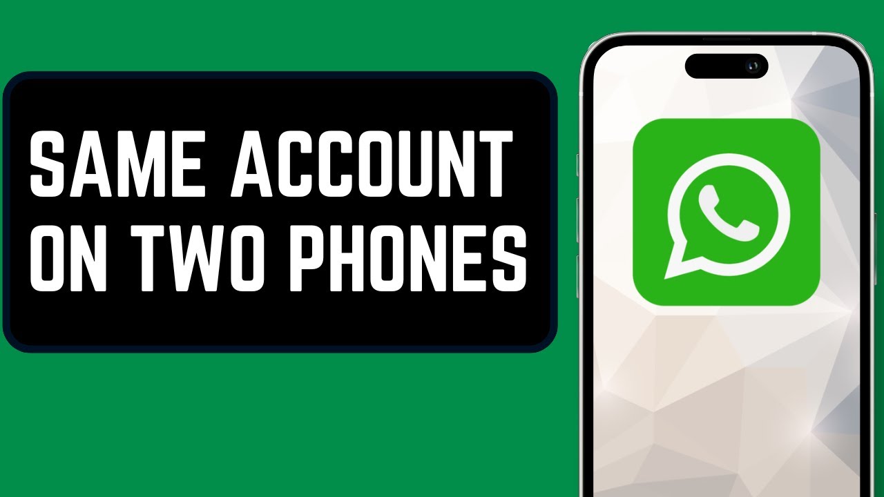 How to use WhatsApp Account on Two Phones - YouTube