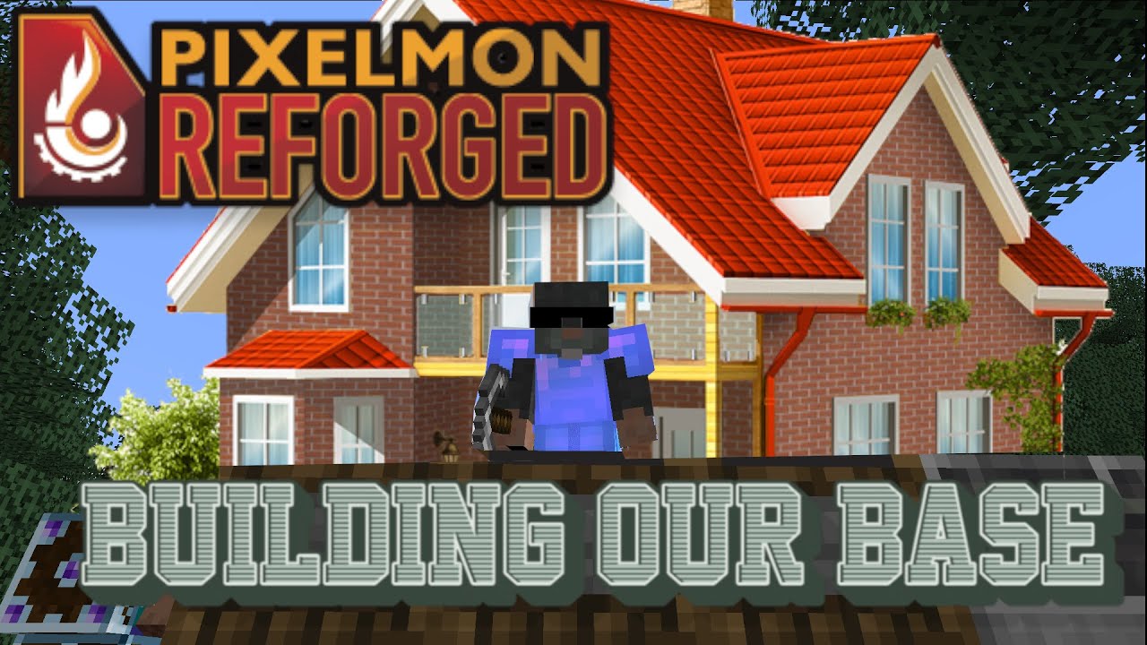 Building Our Base | Pixelmon SMP #minecraft #pixelmon #moddedminecraft ...