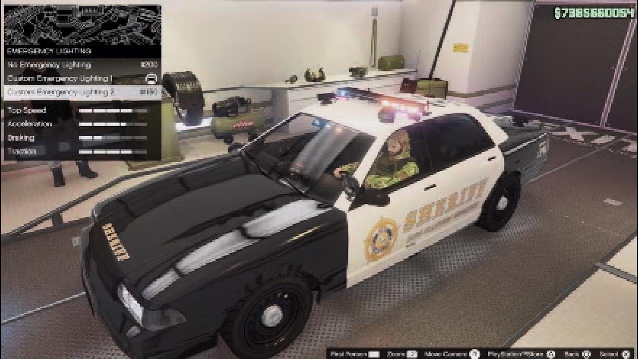 GTA 5 - DLC Vehicle Customization - COP CARS | Vapid Stainer LE Cruiser ...