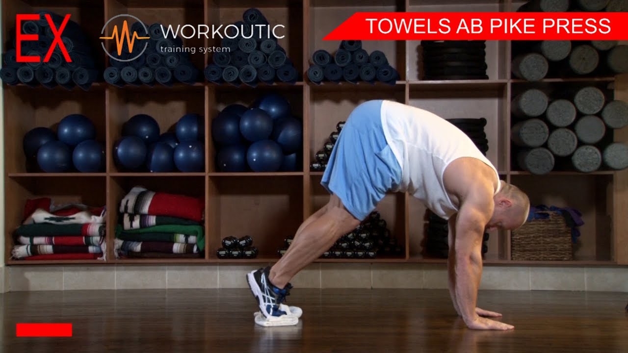 Abs Exercises - TOWELS AB PIKE PRESS - YouTube