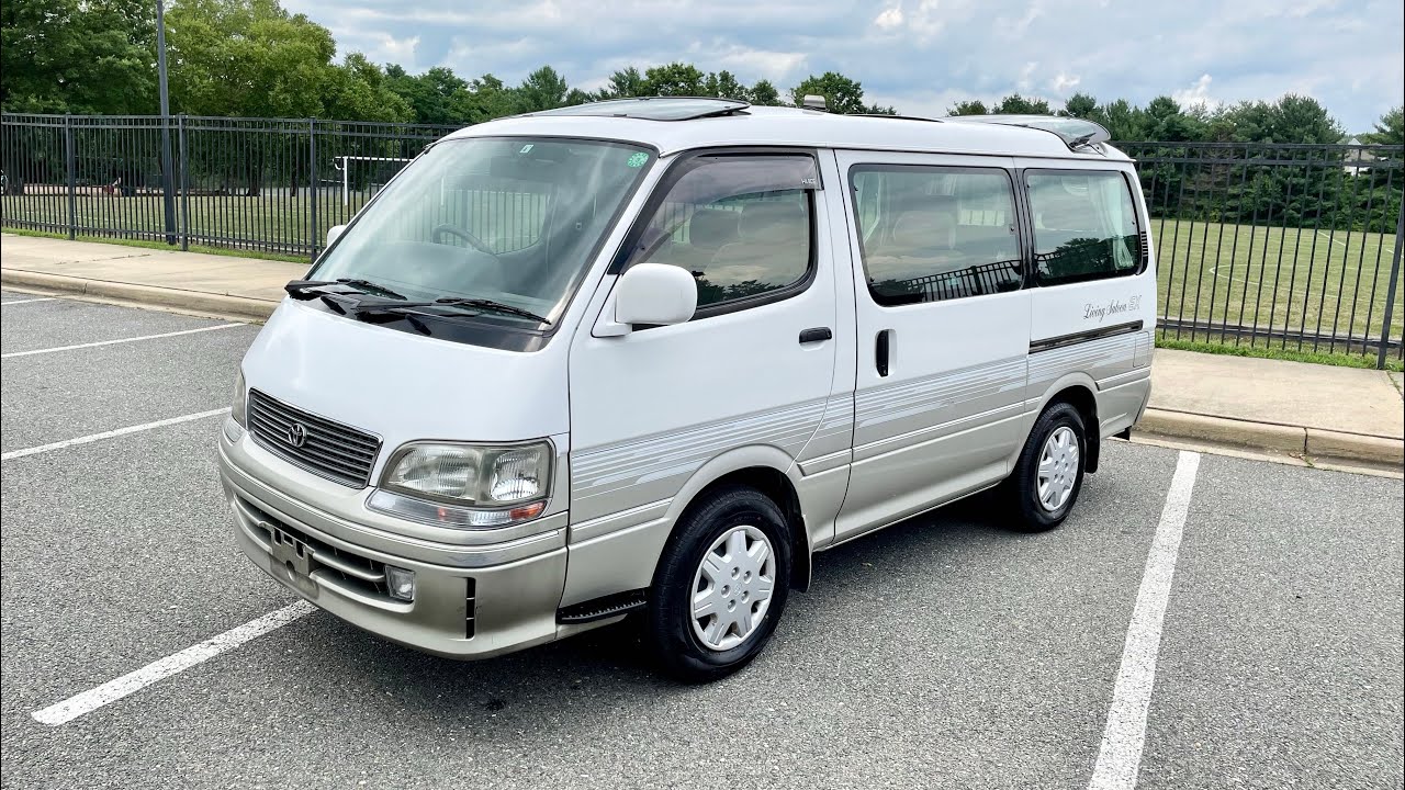 1997 TOYOTA HIACE SUPER CUSTOM LIVING SALOON RZH101 - PETROL - JDM ...