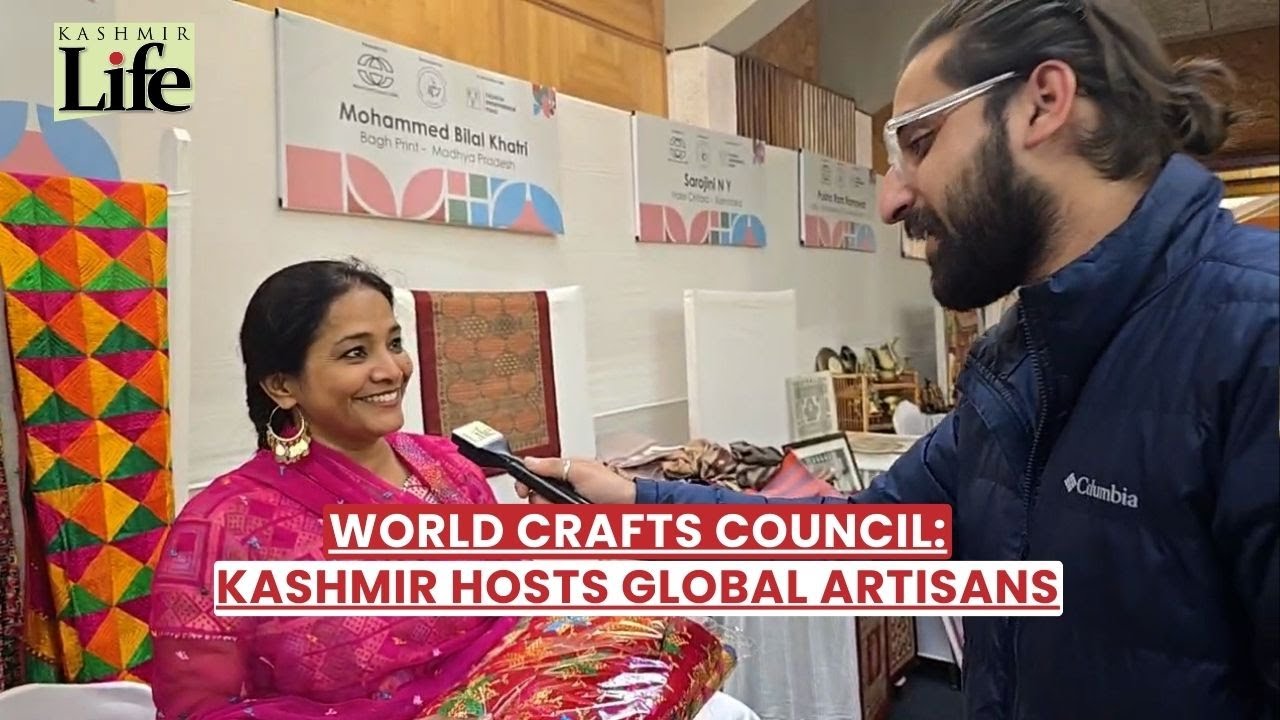 World Crafts Council: Kashmir Hosts Global Artisans - YouTube