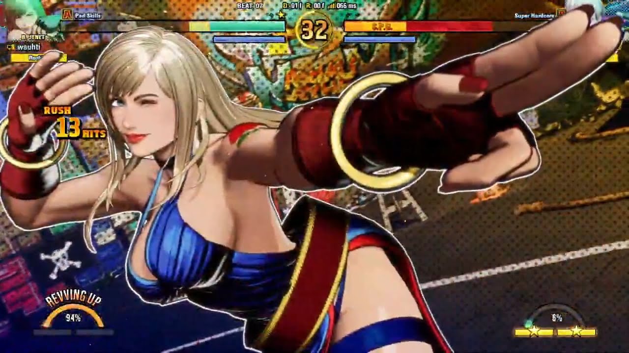 Fatal Fury (COTW) B.Jenet Combos - YouTube