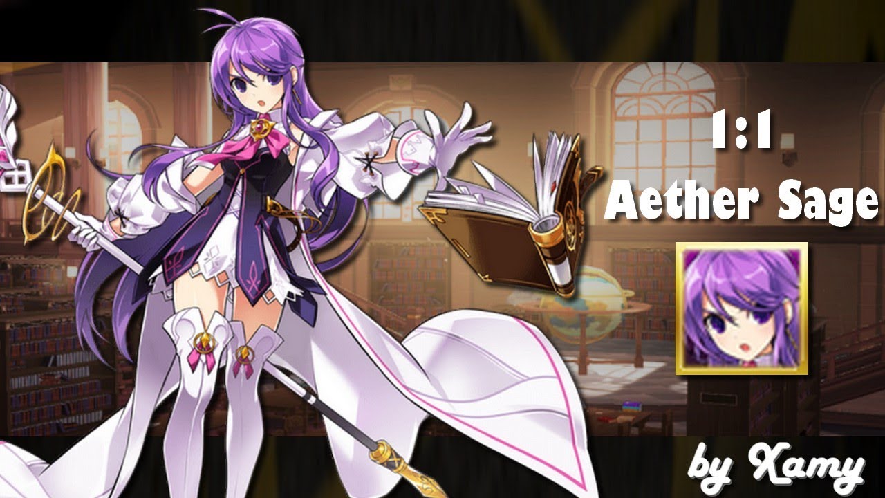 【Elsword】Aether Sage PvP 1:1 - YouTube