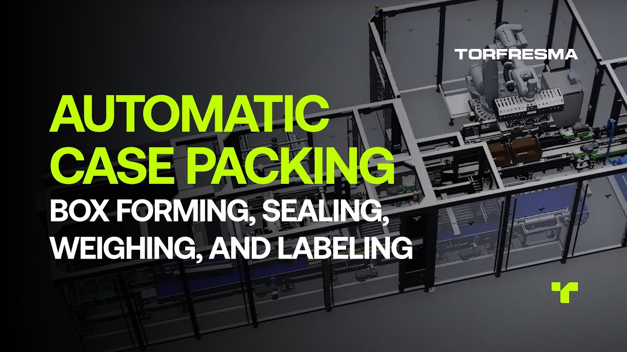Flexible Robotic Case Packing Solution - YouTube