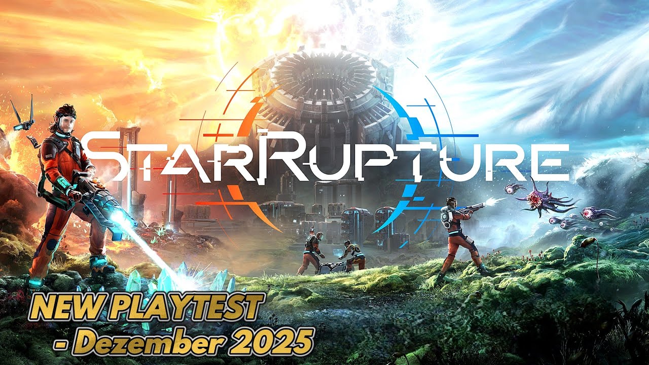 StarRupture☀️Playtest 2025 NEW OPEN WORLD BASE BUILDING SURVIVAL GAME ...