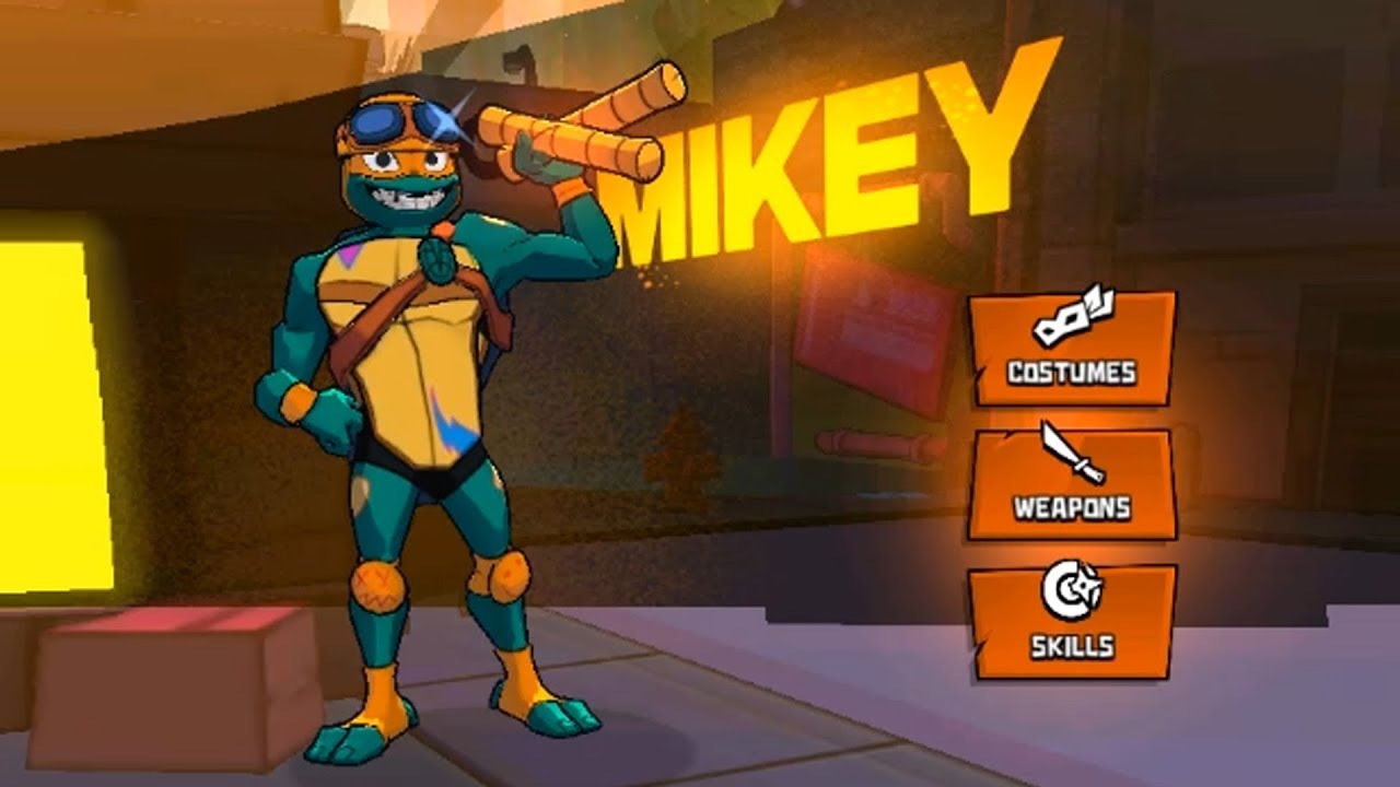 Rise of the TMNT Ninja Run Android Gameplay Ep 3 - YouTube